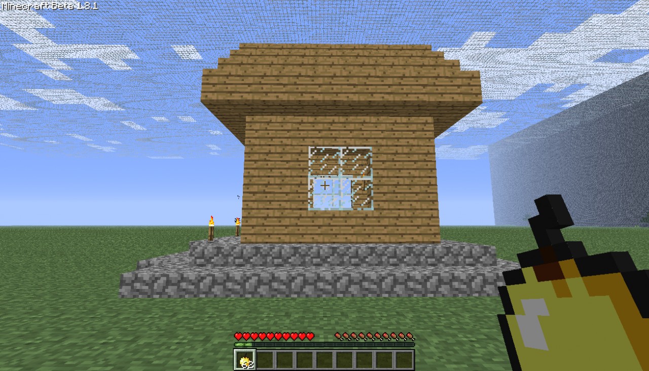 Small Log Cabin Minecraft Map