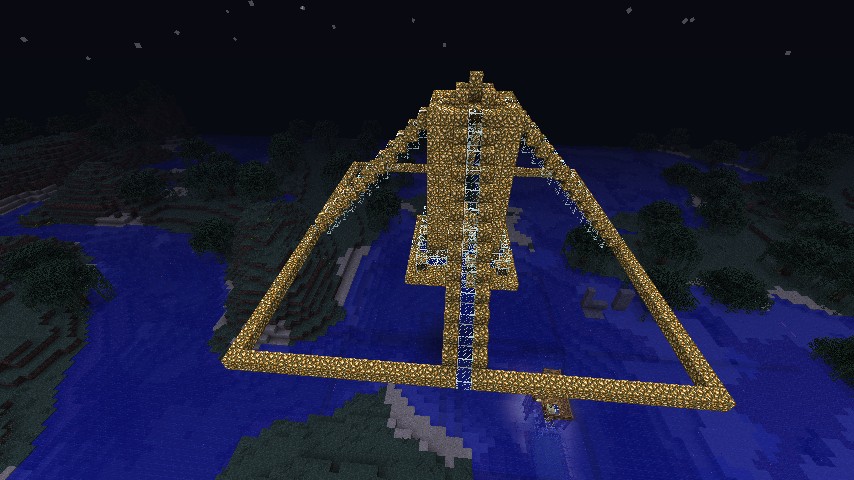 sen jen tempal sign Minecraft Map