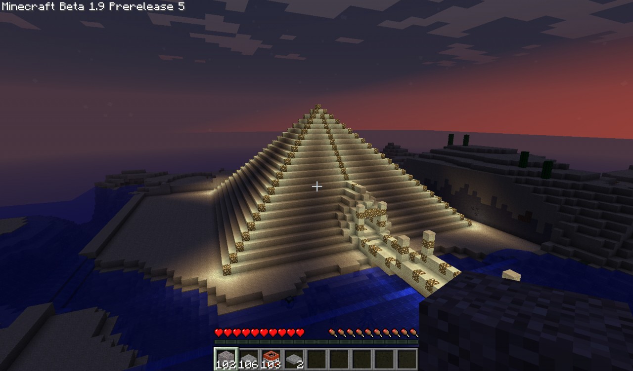 Pyramid Maze Minecraft Map