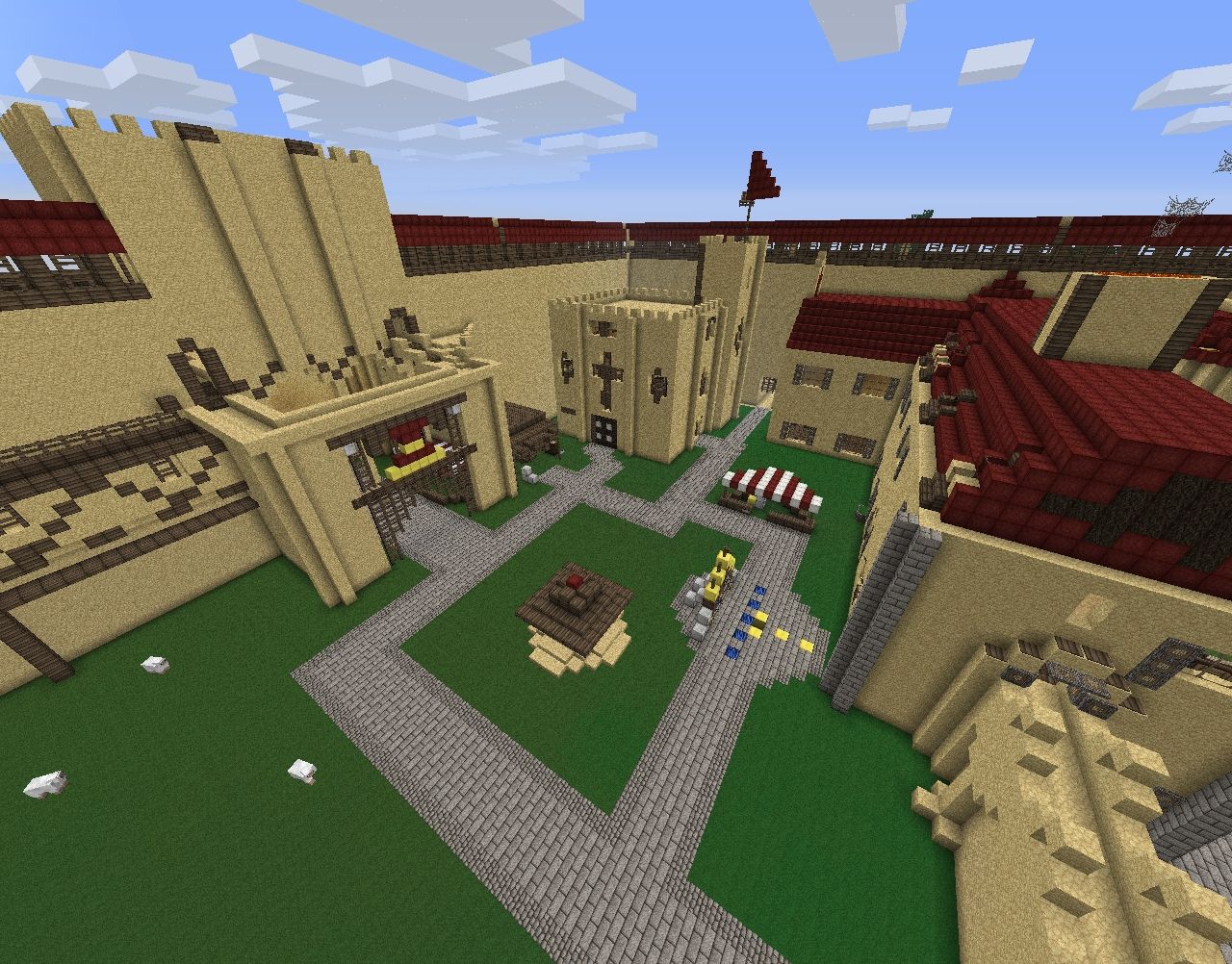 Nehrim Castle! (GzMo Builds) Minecraft Map