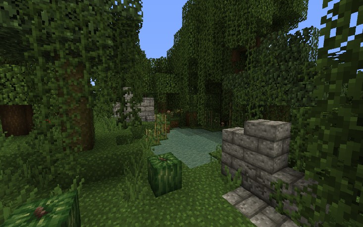 Jungle Ruins Minecraft Texture Pack
