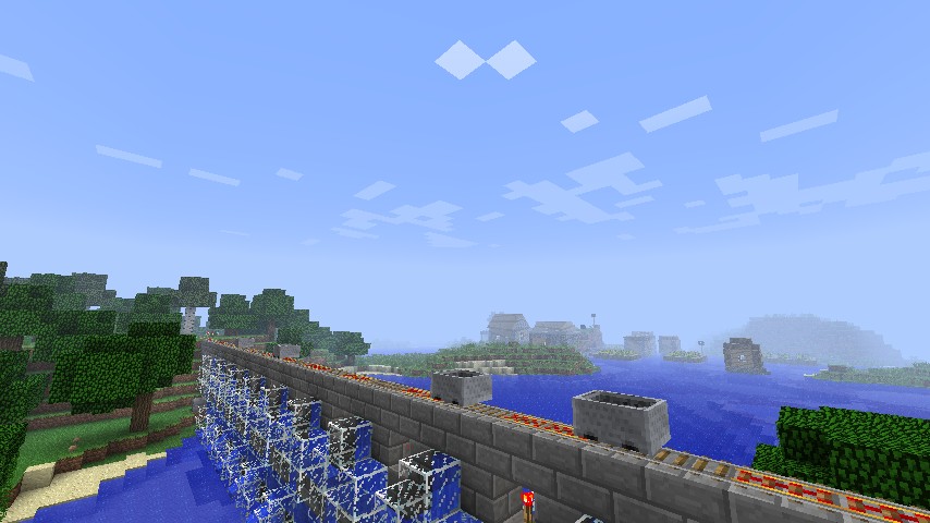 "On A Rail" Achievement Map!! Minecraft Map