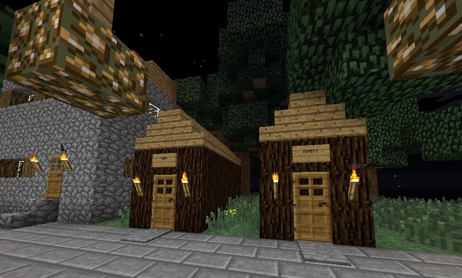 Sky Village Minecraft Map