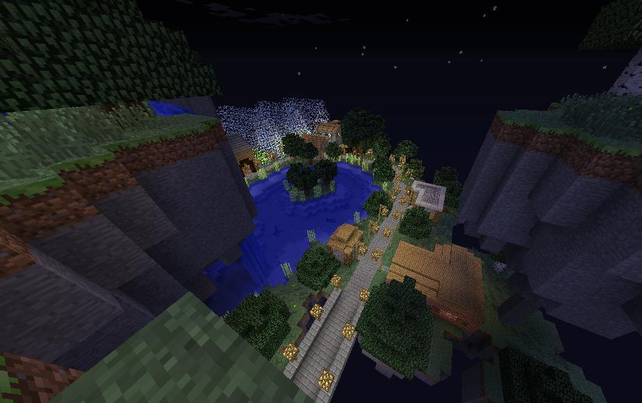 Sky Village Minecraft Map