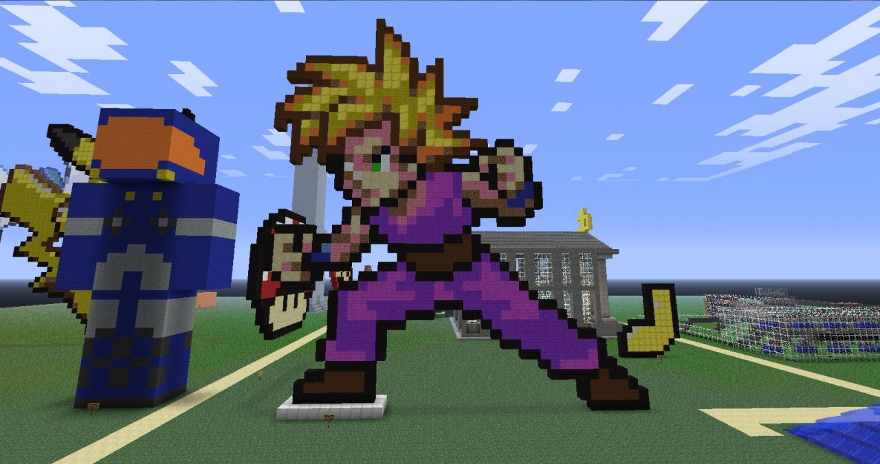 Super Saiyan Gohan Minecraft Map