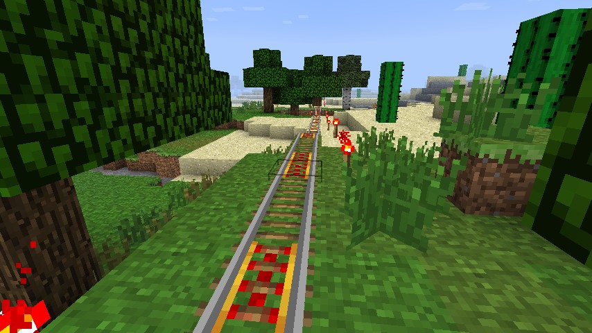 "On A Rail" Achievement Map!! Minecraft Map