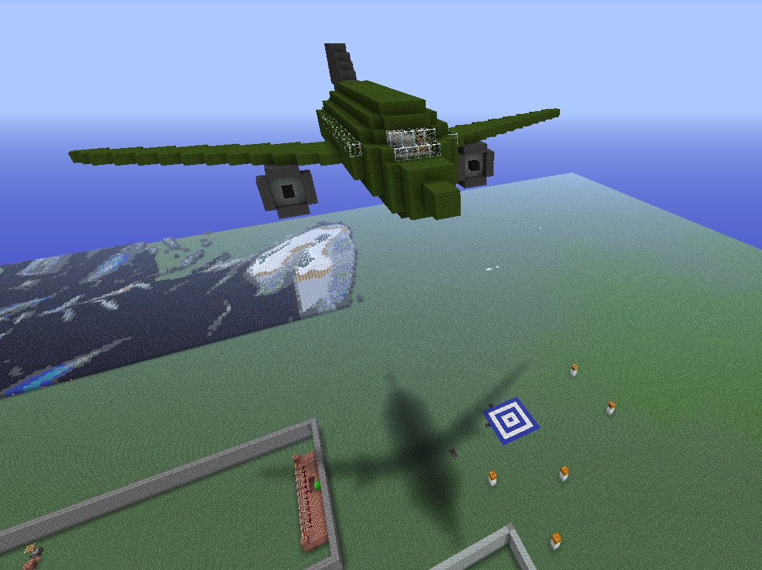 Paratrooper Training Minecraft Map