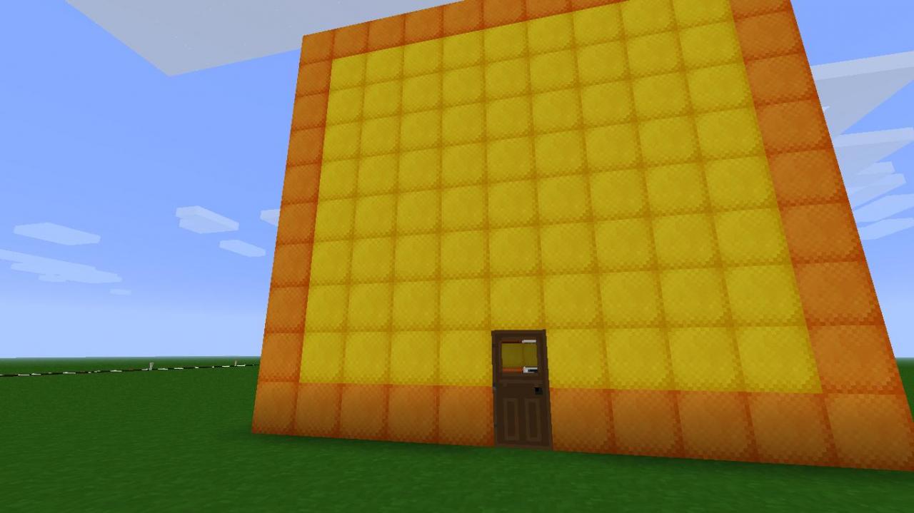 yellow orange slime Minecraft Map