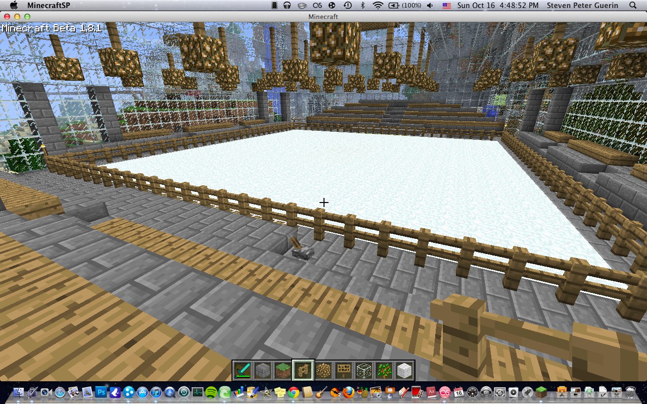 Spleef Arena Minecraft Map
