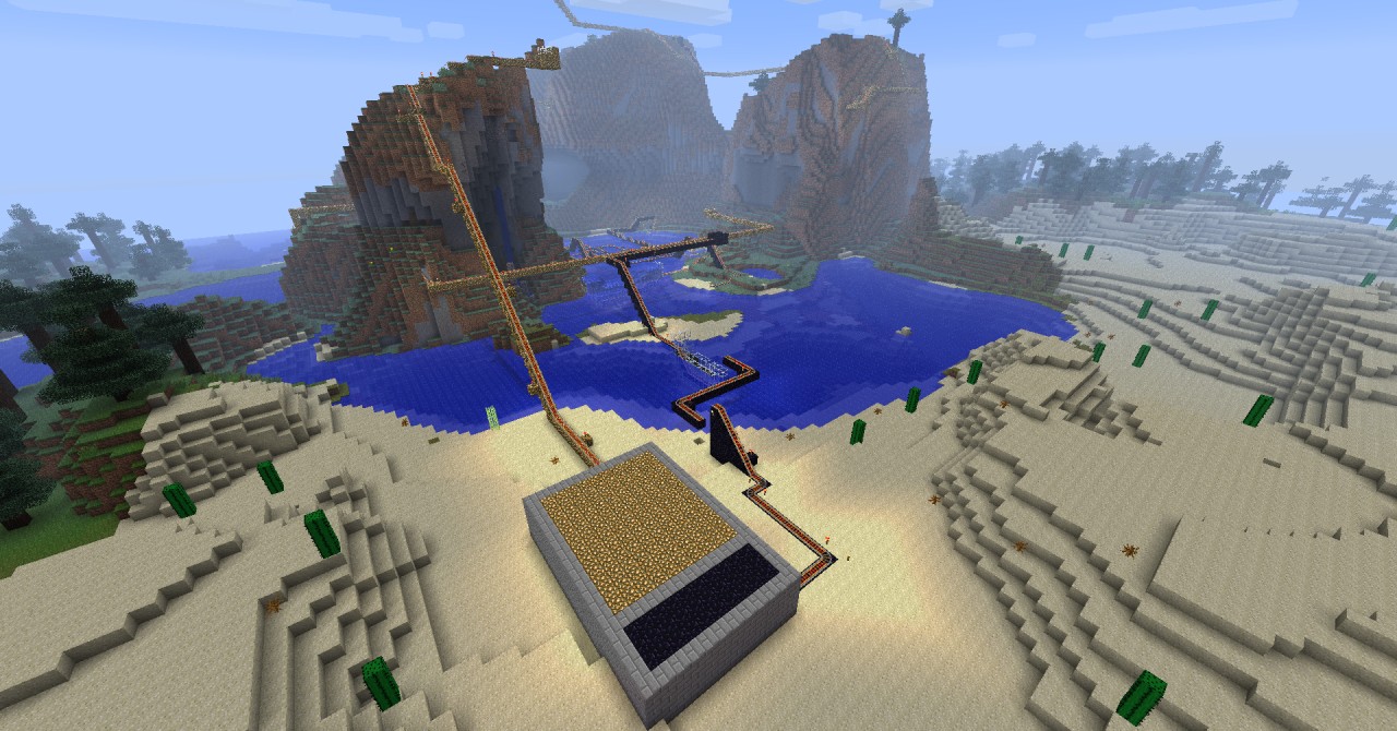 LIGHTSPEED COASTER X 2 *CHOICE* update! Minecraft Map