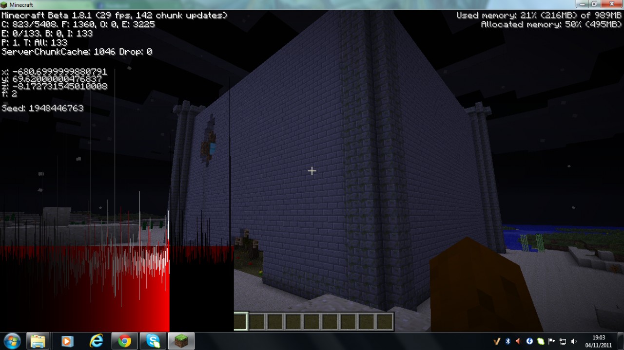 my steve in castle as requested:] Minecraft Map