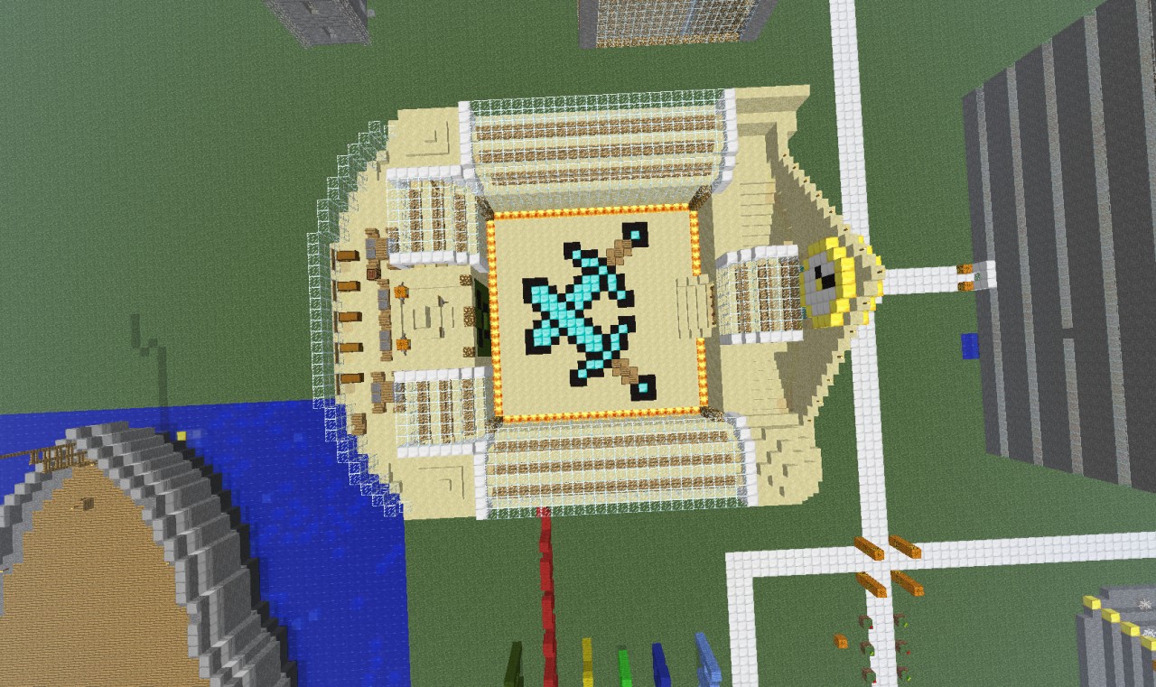 The Creeper Arena Minecraft Map