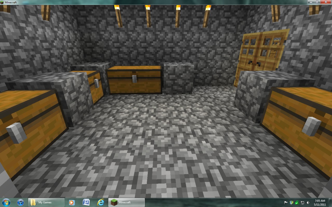 Fancy Minecraft Chest Room Designs