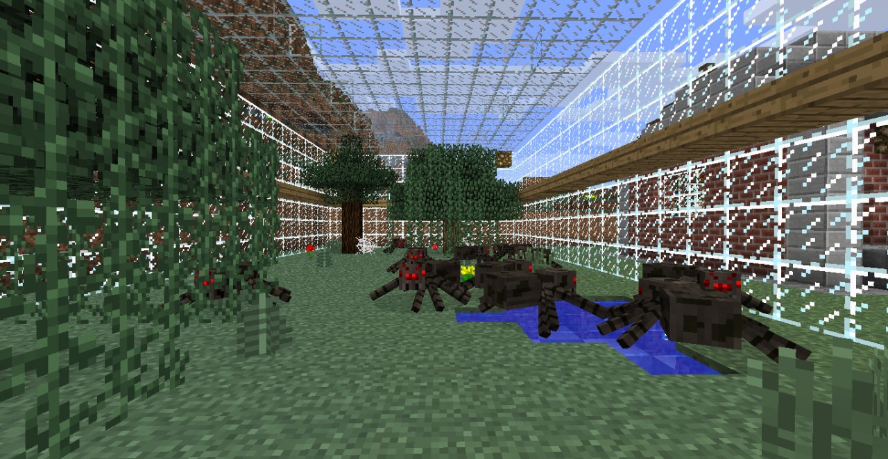 The Friendly Spider Farm Minecraft Map