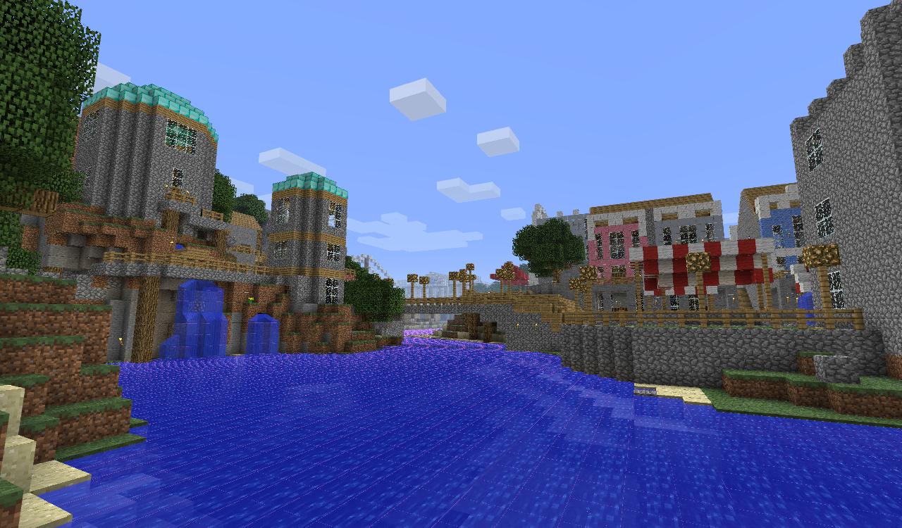 Capital city Minecraft Map