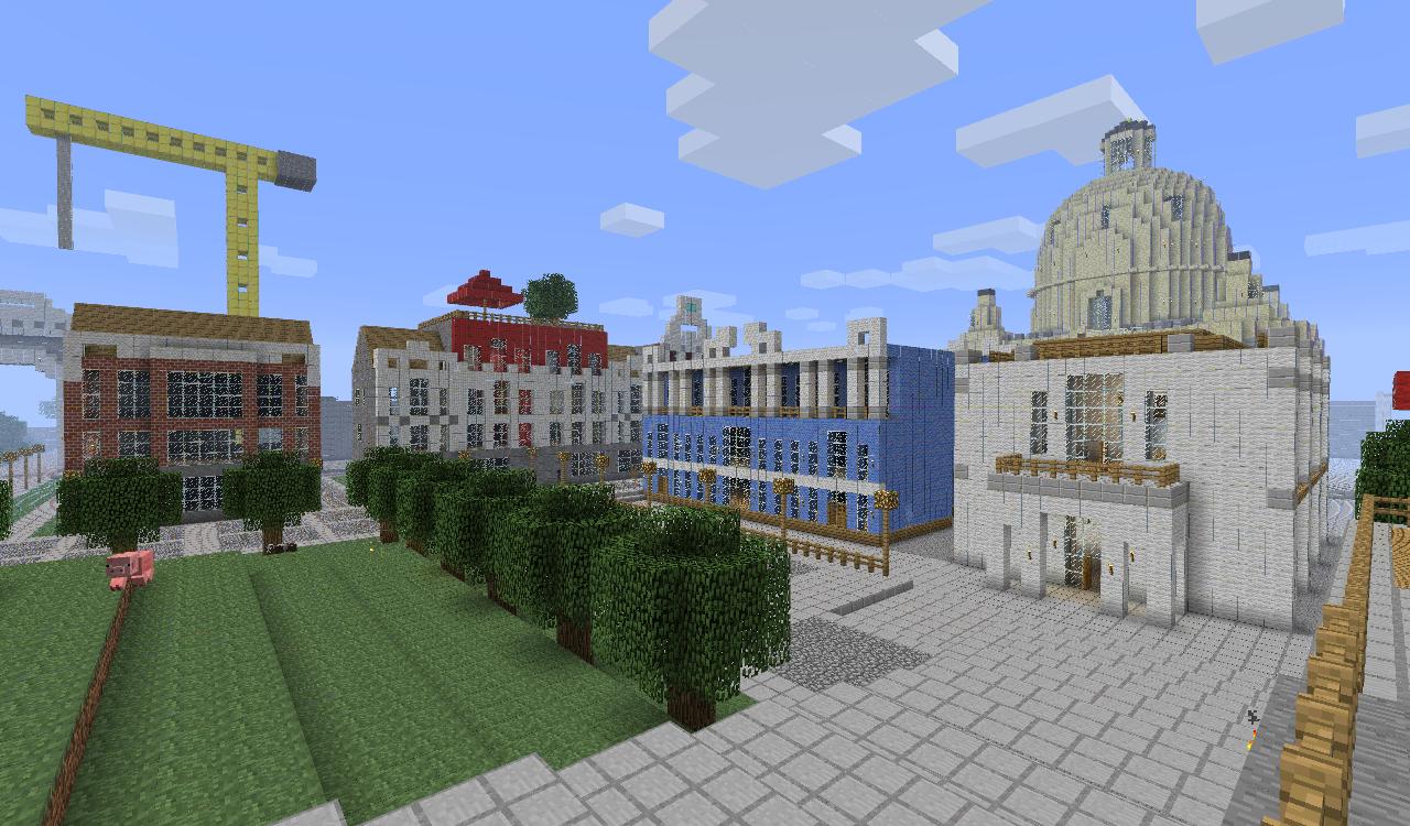Capital city Minecraft Map