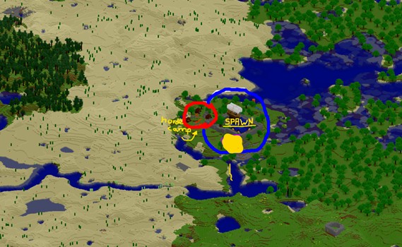 Kerazand!!! RpG World! Minecraft Map