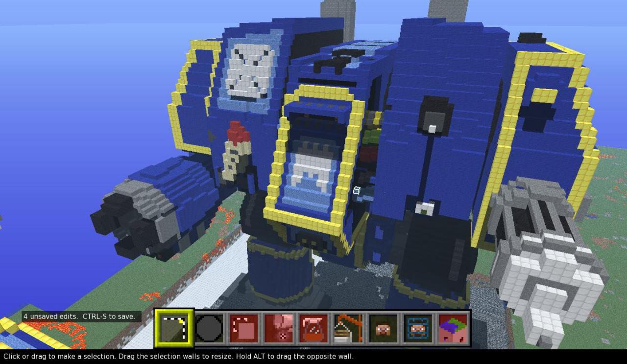 Warhammer Dreadnought Minecraft Project