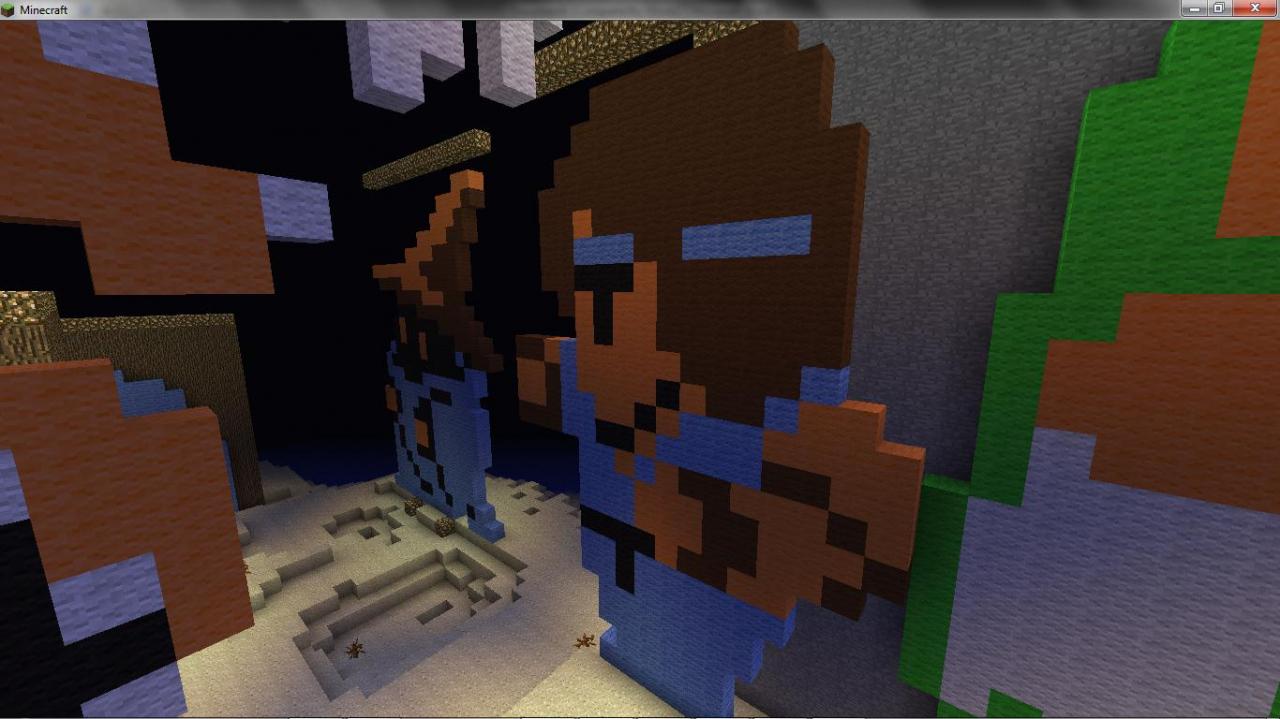 pixel art part 1 Minecraft Map