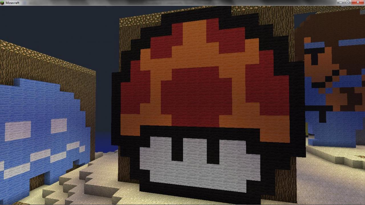 pixel art part two Minecraft Map