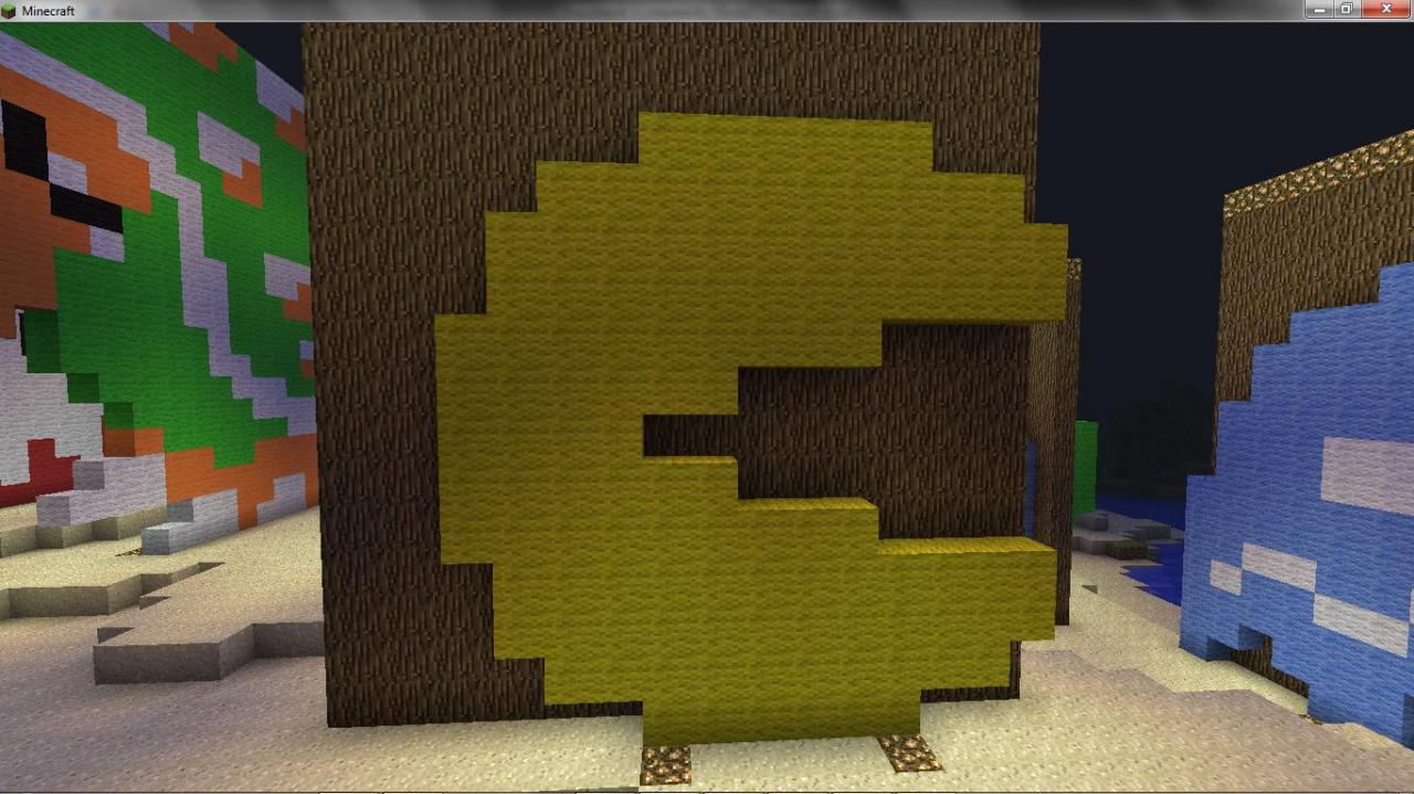 pixel art part two Minecraft Map