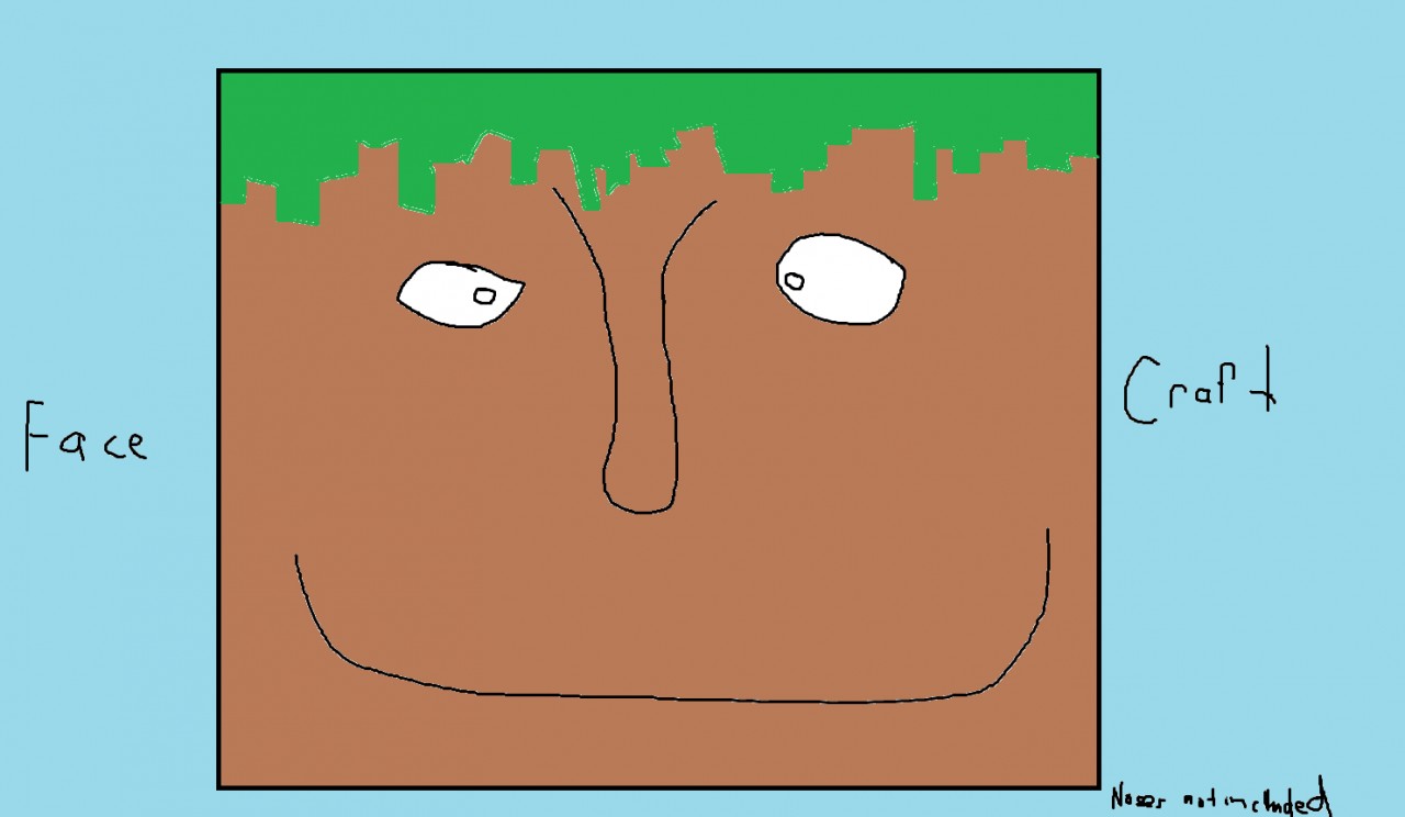 FaceCraft (pretty silly) Minecraft Texture Pack
