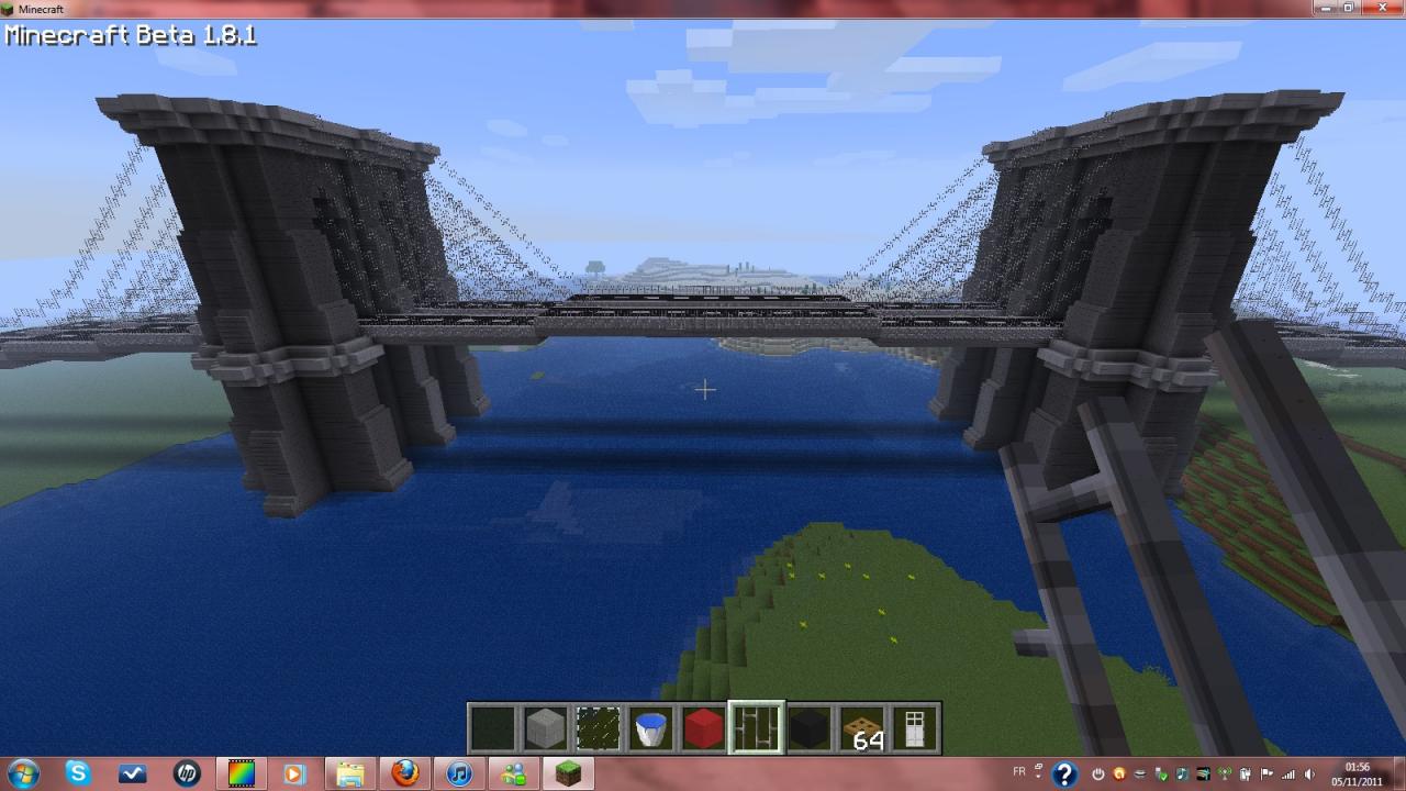 Brooklyn Bridge Minecraft Map