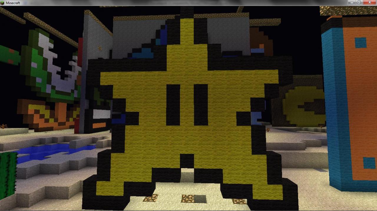 pixel art part two Minecraft Map