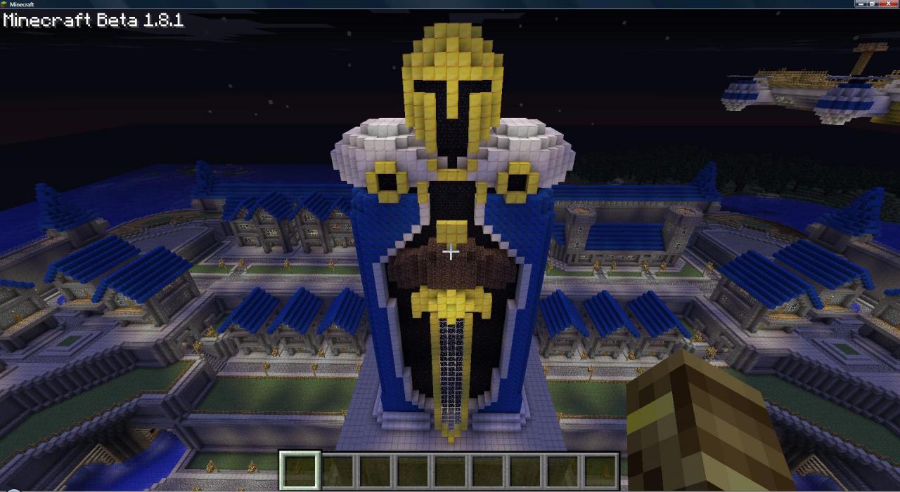Arena Statue Minecraft Map