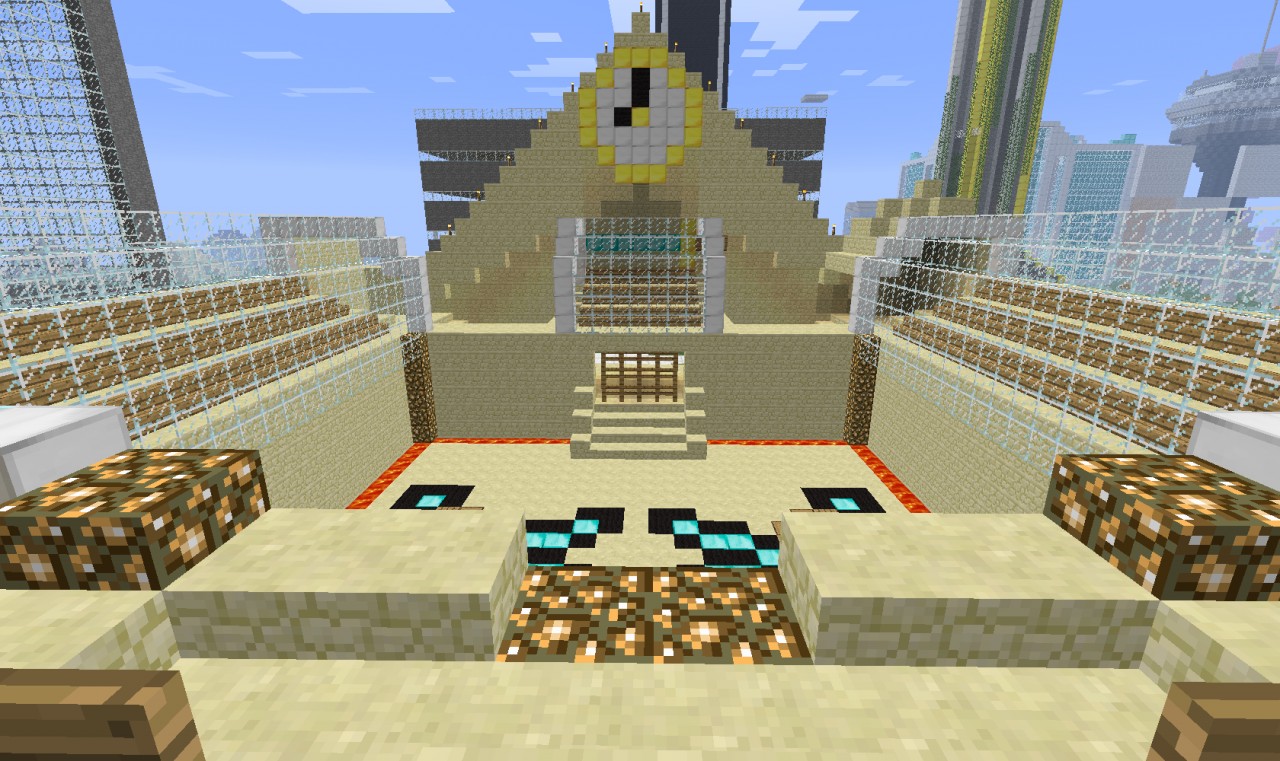 The Creeper Arena Minecraft Map