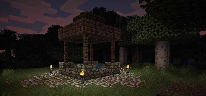 Mossy Old Well Minecraft Map