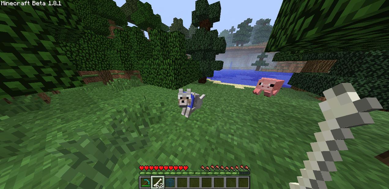 wolf skin modification Minecraft Texture Pack