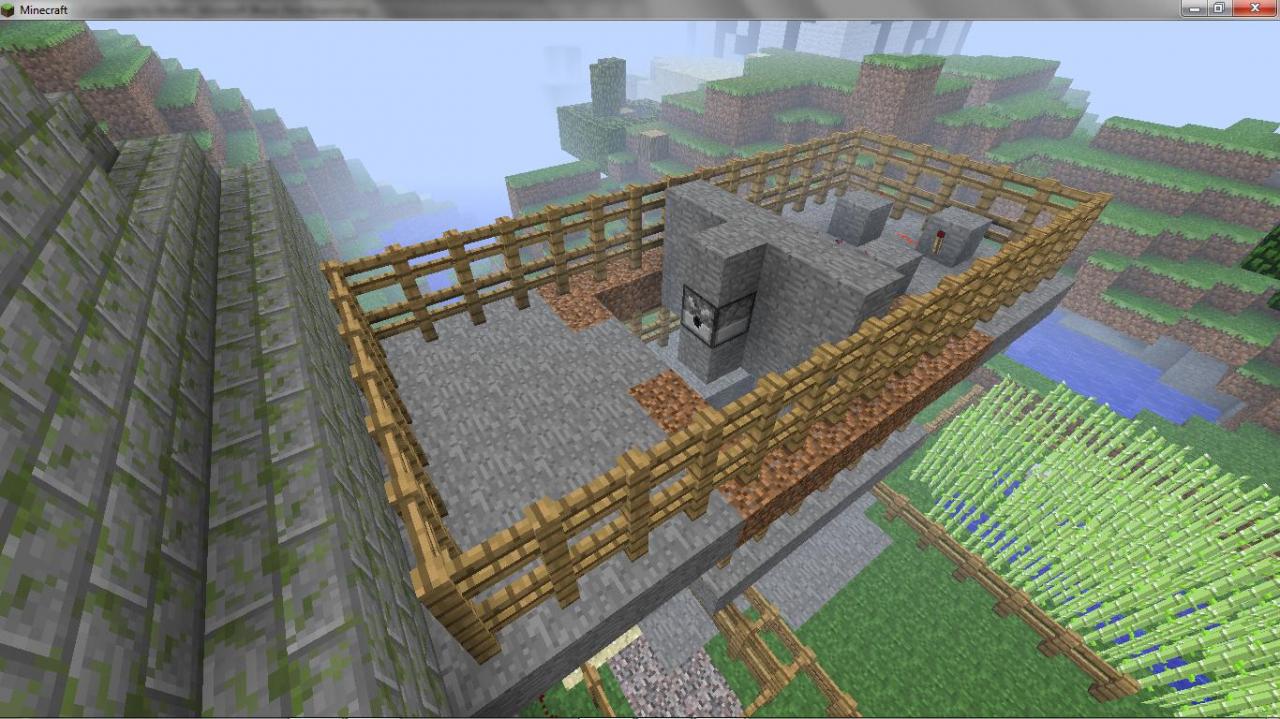 chicken cannon Minecraft Map