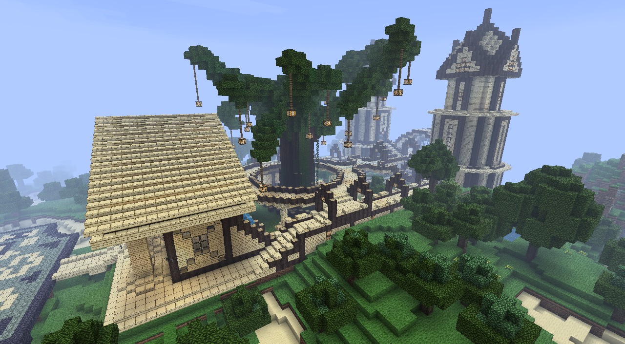 Brother tree temple Minecraft Map