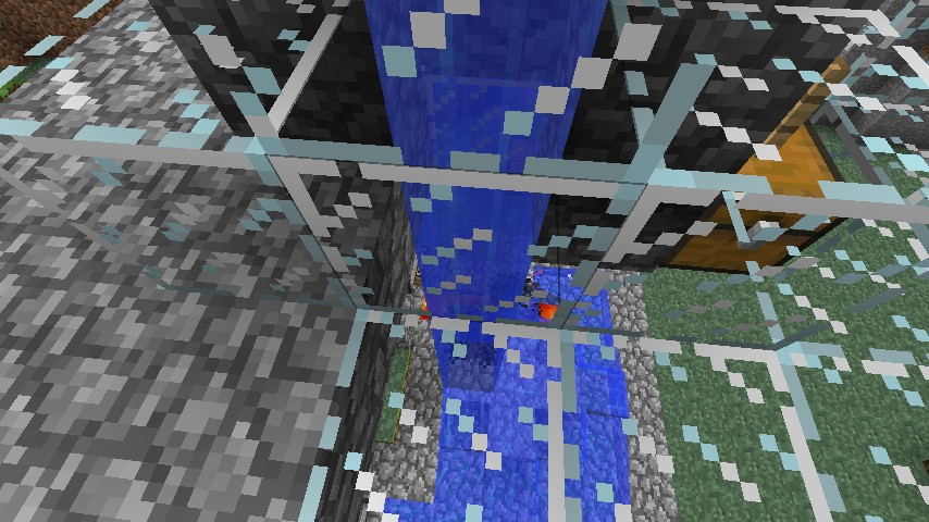 Lava and water dropper Minecraft Map