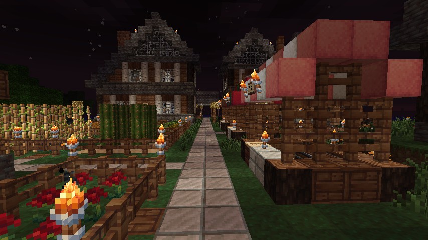 Log Town Minecraft Map