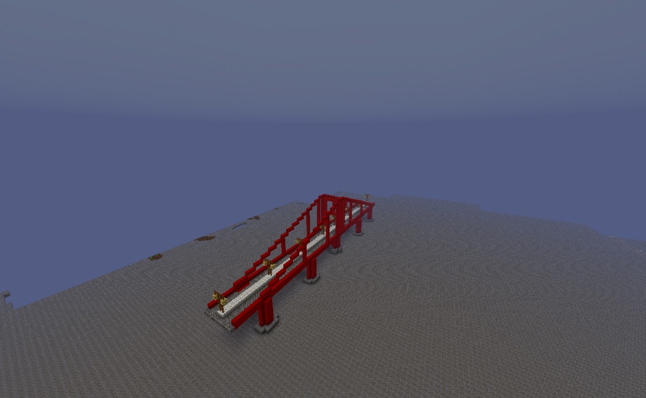 Golden Gate Bridge [small model] Minecraft Map