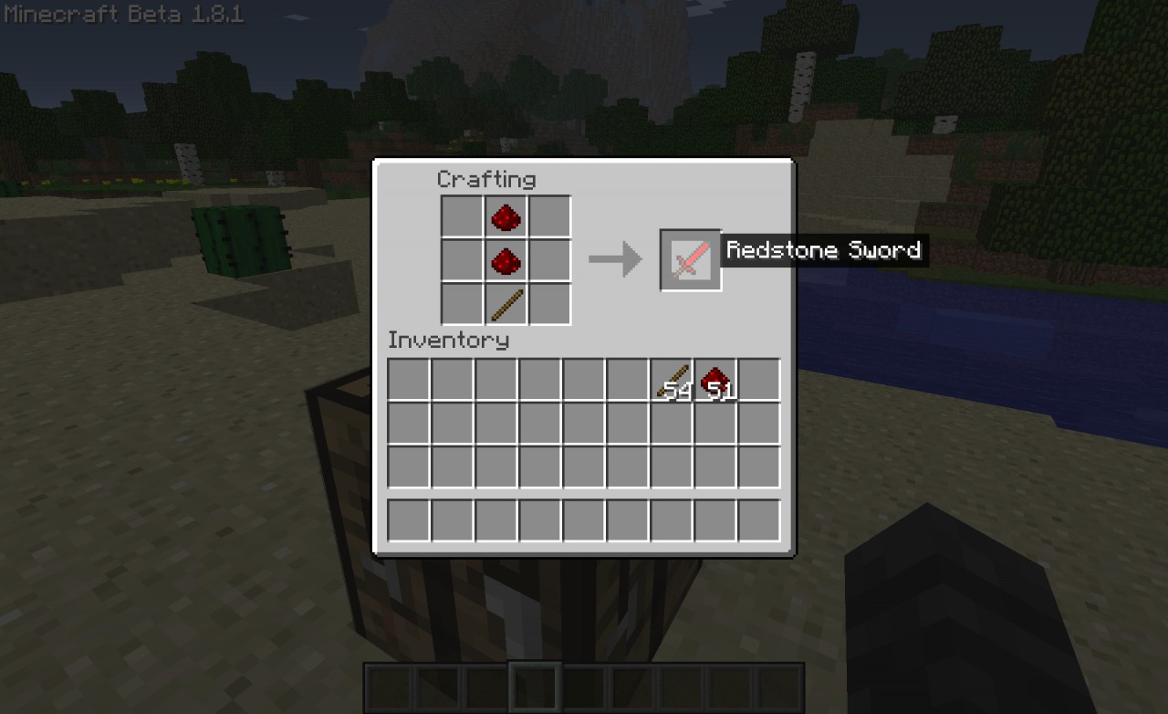 Redstone tools mod!!! 1.8.1 Minecraft Mod