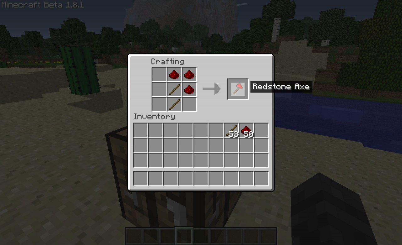 Redstone tools mod!!! 1.8.1 Minecraft Mod
