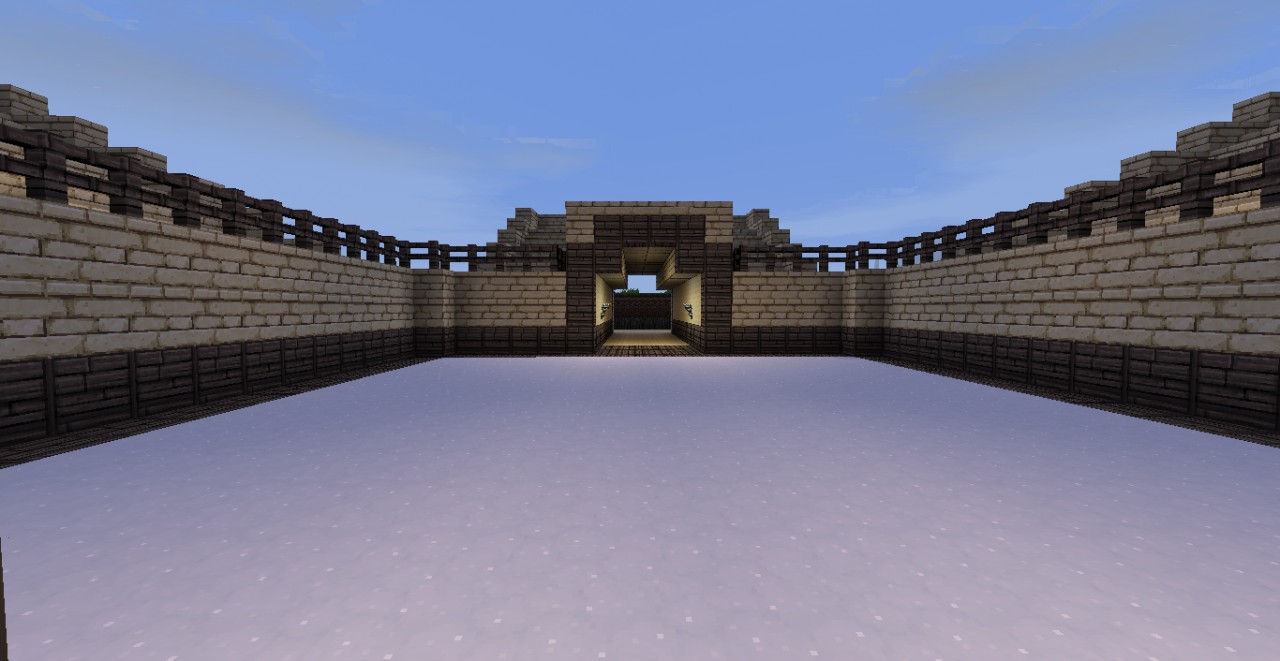 small Spleef/ PvP arena Sand Minecraft Map