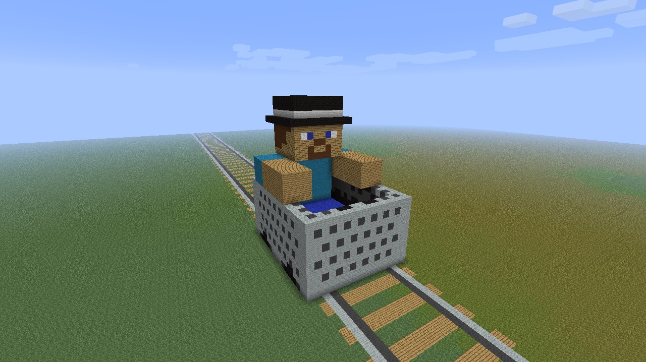 Ridin' the rails Minecraft Map