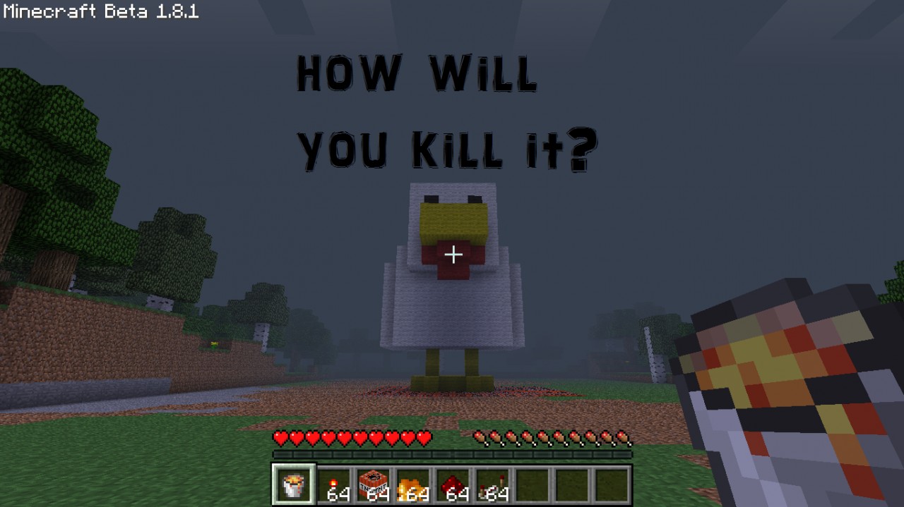 kill the chicken Minecraft Map