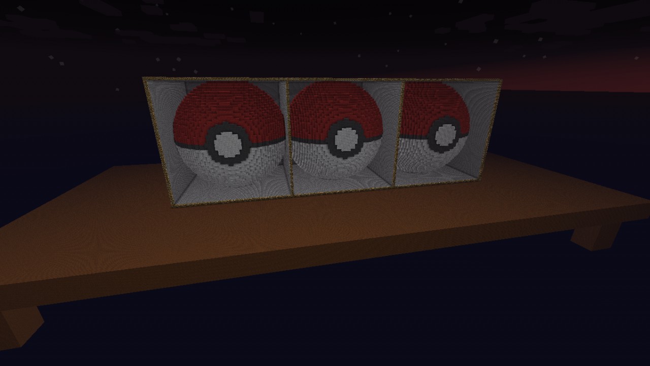 Poke balls Minecraft Map