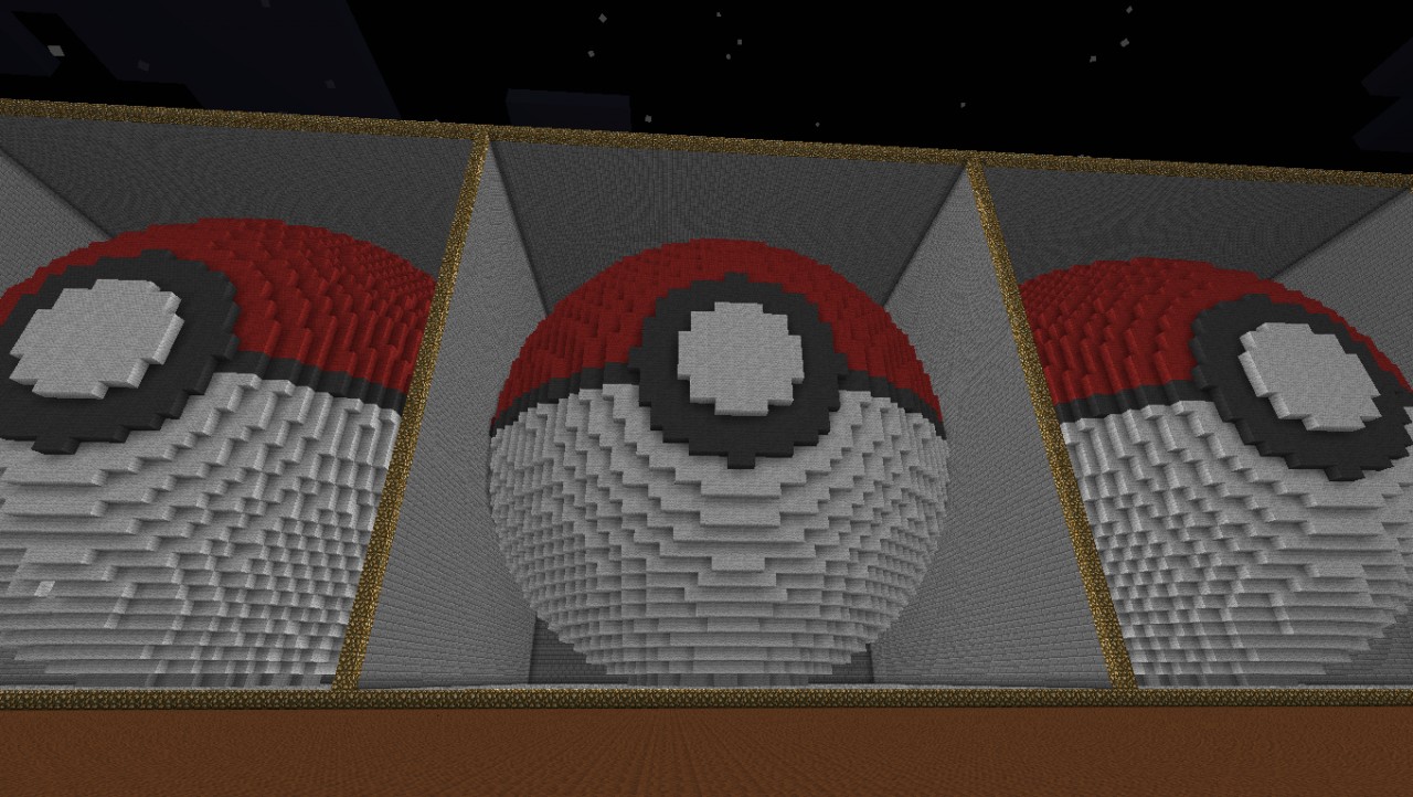 Poke balls Minecraft Map