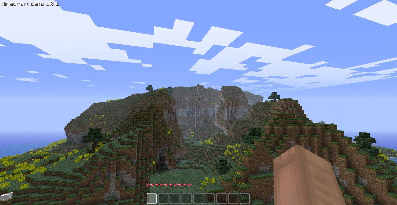 Mountain Survival Island Minecraft Map