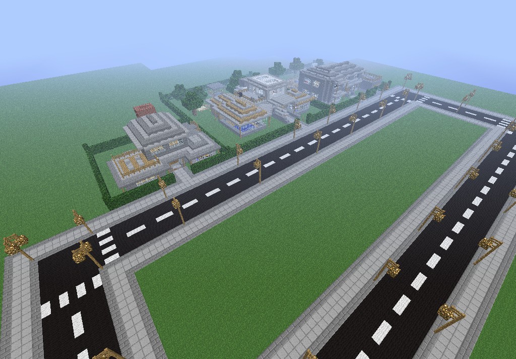 Big town Project: 3rd modern house are done and some more roads ...