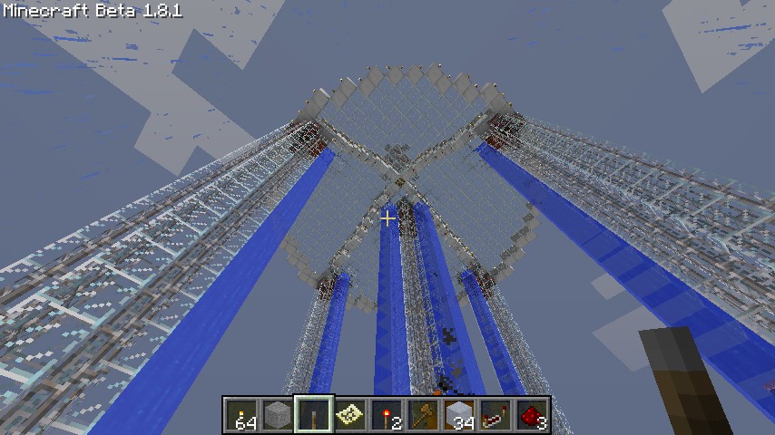Spawn Tower Minecraft Map