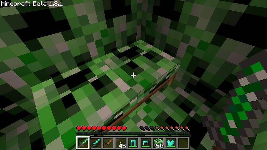 Creepercraft 1.8.1 Minecraft Texture Pack