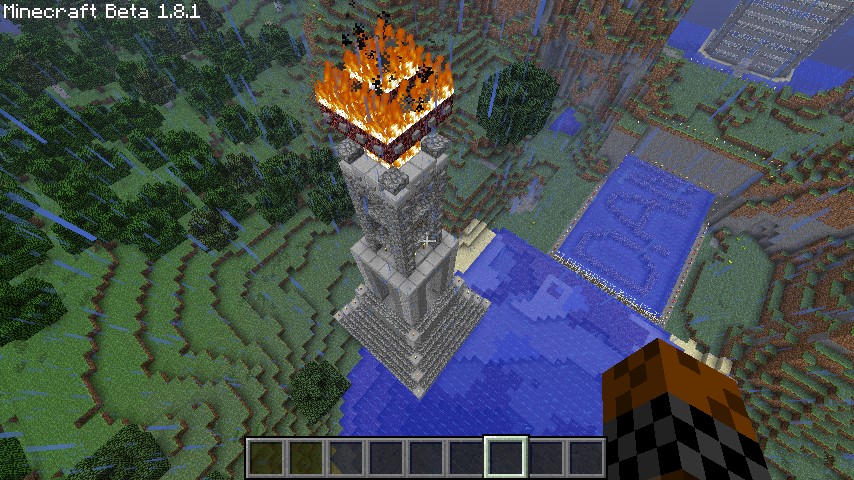 Light tower Minecraft Map