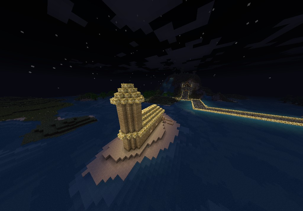 SAND CASTLE Minecraft Map